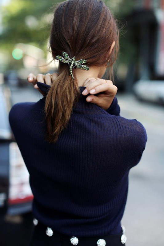 法国知名时尚博主Jeanne Damas演绎的Tory Burch 2017秋冬系列